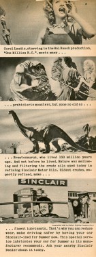 Sinclair Dinosaur Memorabilia