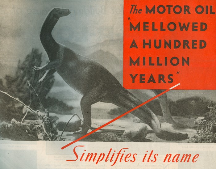 Sinclair Dinosaur Memorabilia
