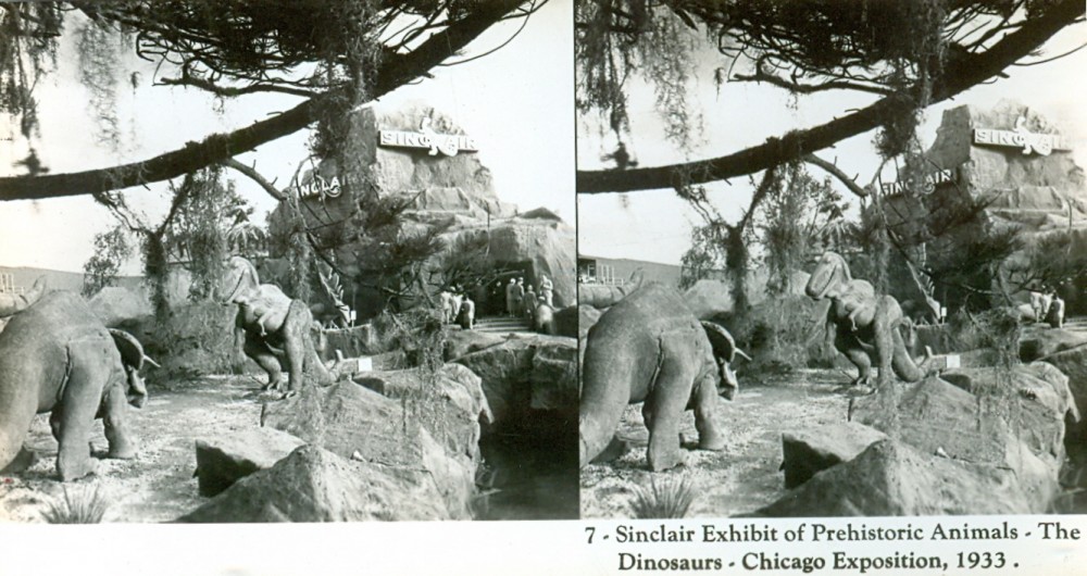 Sinclair Dinosaur Memorabilia