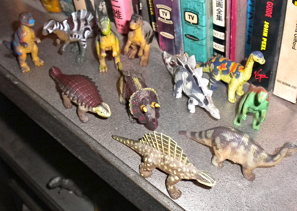 Plastic Prehistoric Figures