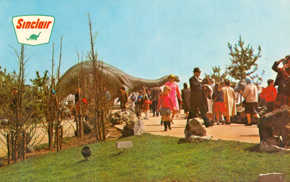 Sinclair “Dinoland” Souvenir Postcards